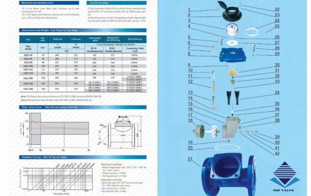 TOP 5 đồng hồ nước DN65 cao cấp - Nhập khẩu 100%