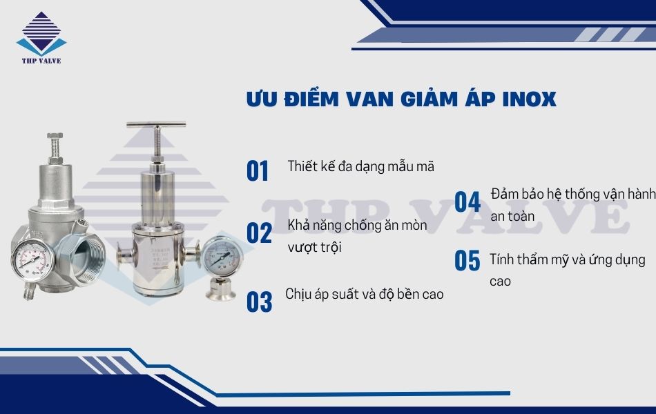 Van giảm áp inox | Chuẩn chính hãng - Giá ưu đãi, sẵn SLL